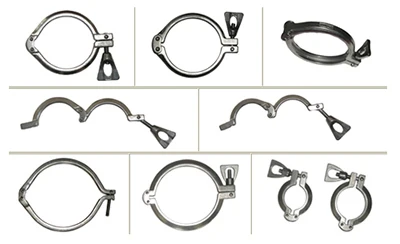 China Metal Universal Pipe Clamps,Small Galvanized Hose Clamp,Quick ...