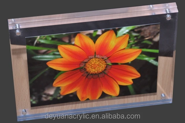 Wholesale Acrylic Picture Frame/acrylic 30x40 Picture Frame/2x2 Photo ...