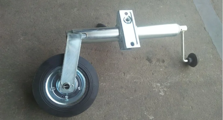Wholesale Trailer Parts Trailer Jack with 6"solid Rubber Wheel| Alibaba.com