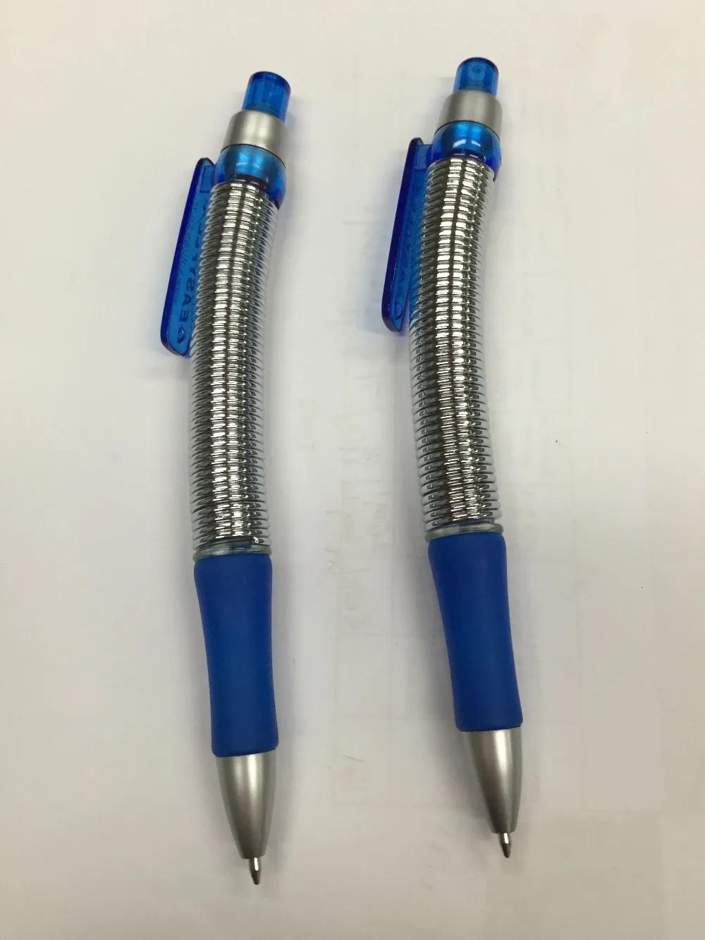 2016 Metal Material Spring Ballpoint Pen Flexional Pens Folding Pen ...