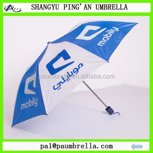 Custom Cheap Promotion 2 Folding Umbrella for Vending