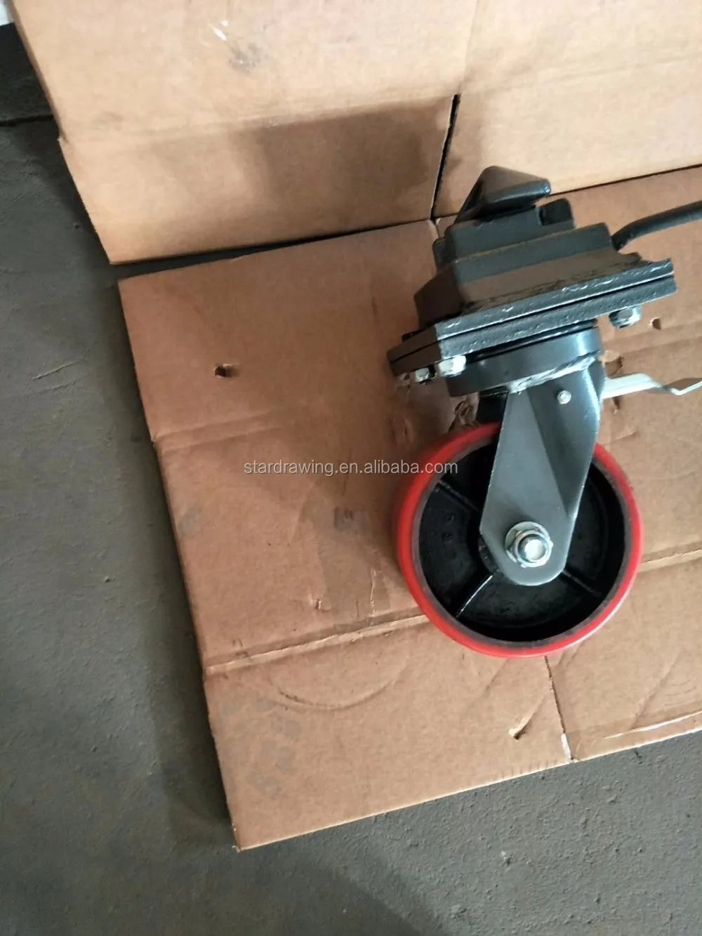 Ss 6 Inch Lockable Wheels For Shipping Container 3 Ton Load Wheels For ...