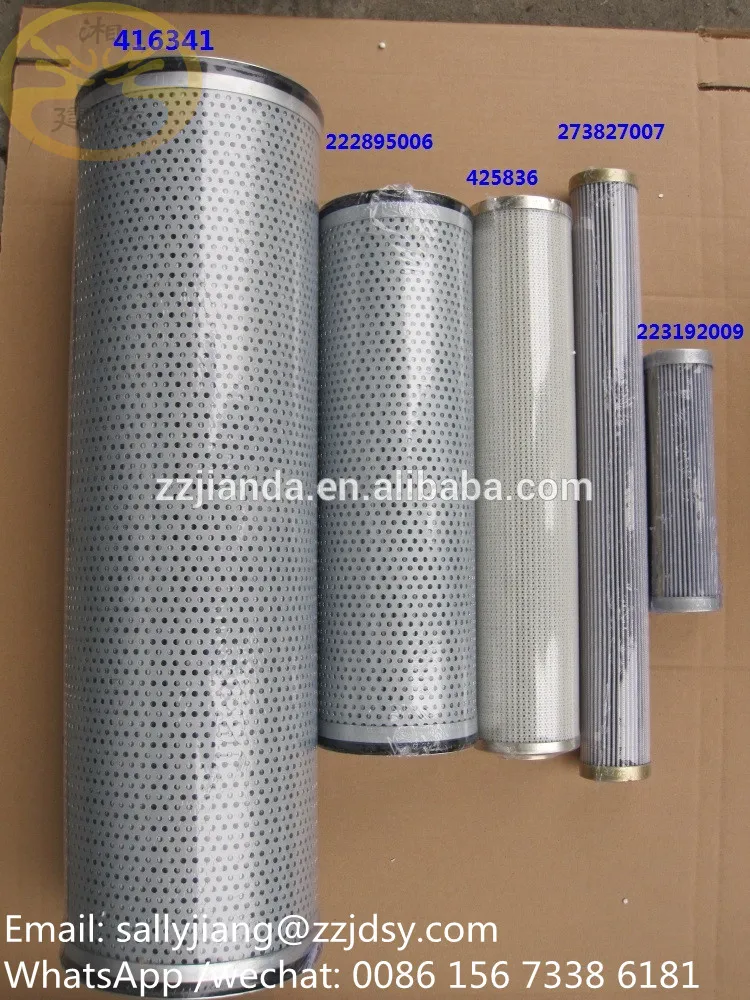 Putzmeister 콘크리트 펌프 유압 리턴 오일 필터 카트리지, 흡입 필터| Alibaba.com