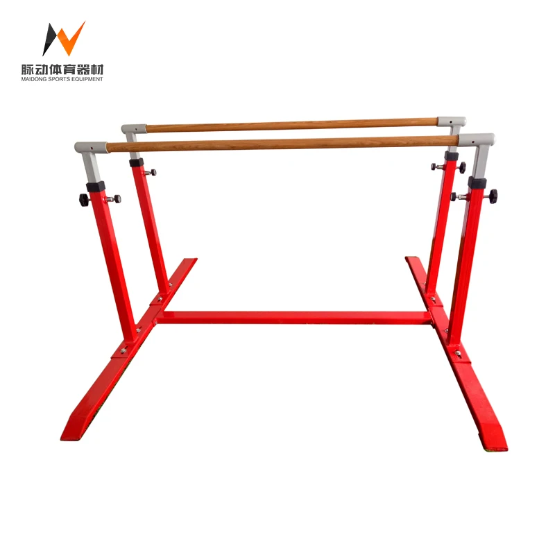 High Quality Cheap Wooden Outdoor Fitness Gymnastics Parallel Bars