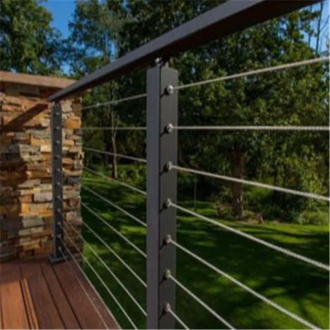 Cable Railing Wire Railing Systems Balcony Side Mounted Stainless Steel ...