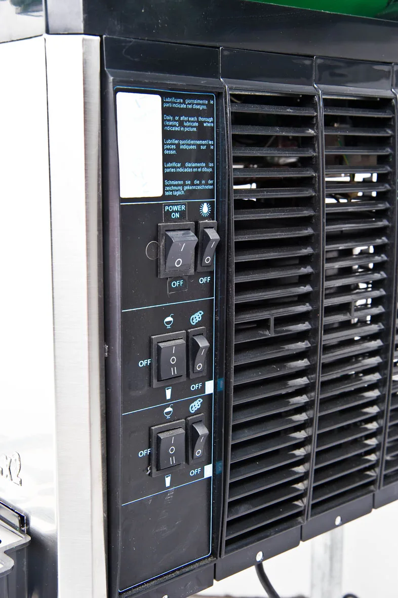 Gear Motor Drive Slush Dispenser with CE Certification