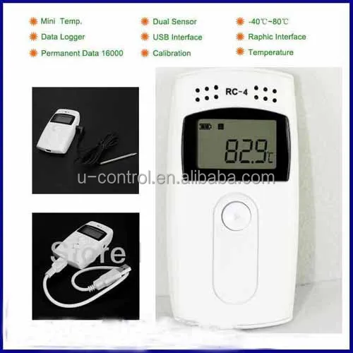 Rc-4 Usb Temperature Data Logger/multi Channel Temperature Recorder ...