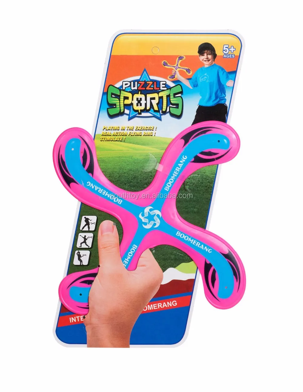 De Plástico Al Aire Libre Círculo Redondo Triángulo Juguetes - Buy ...