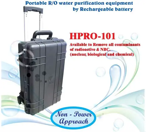 Portable RO Water Purification System - 30l/hour Capacity