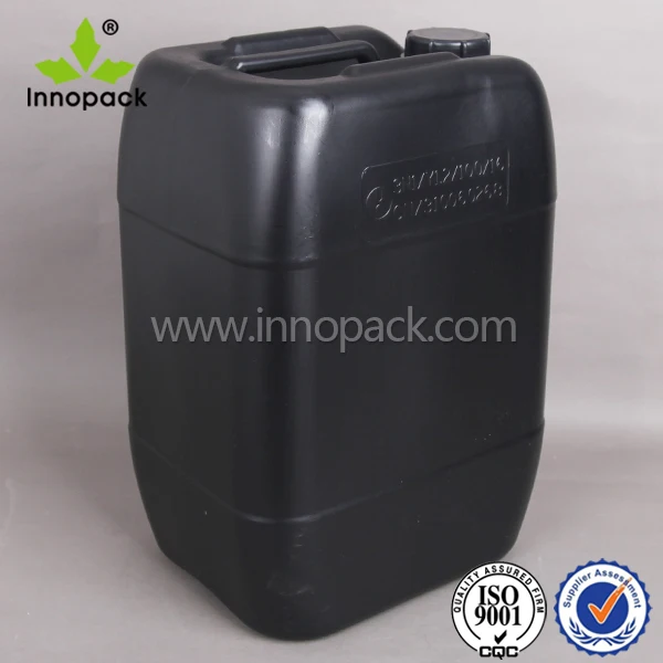 Customized 20 Liter Black Jerry Cans With Screw Cap For Sale - Buy 20 ...