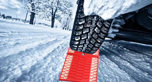 Non-slip Mats Winter Roads Instant Traction Tire Grip Set Snow Mud Car ...