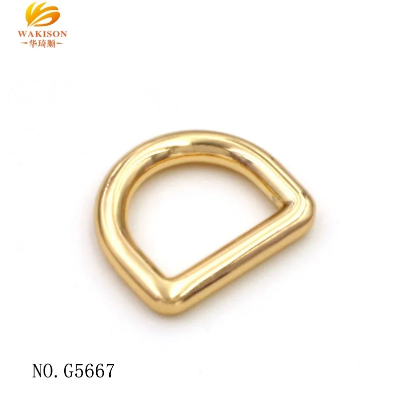 Custom Nickel Metal Oval Flat O Ring For Handbag Hardware Fittings ...