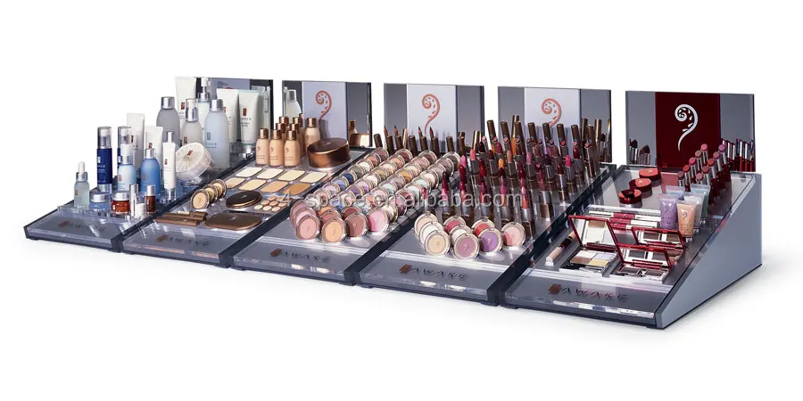 Counter Cosmetictester Rack Beauty Awake Full Line Makeup Tester ...