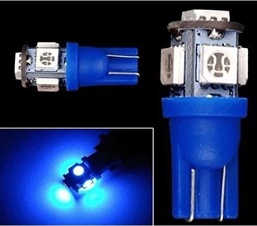 Pure White/red/pink Ect Color T10 W5w 194 Car Side Light 5 Smd 5050 Led ...