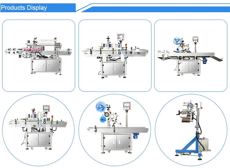 Two Heads Labeing Top And Bottom Automatic Labeling Machine,2 Sides ...