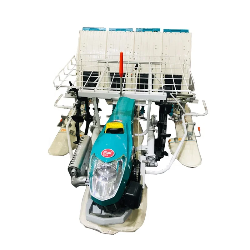 Self Propelled 6 Rows Rice Transplanter/rice Planting Machine And ...