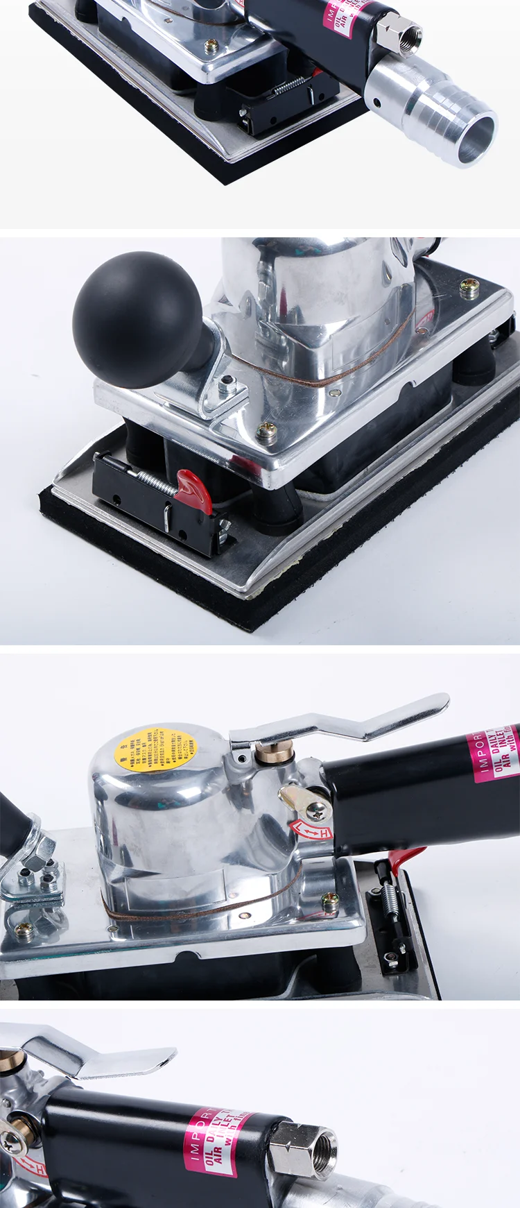 Hand Pneumatic Orbital Sander Auto Body Putty Paint Tools - Buy ...