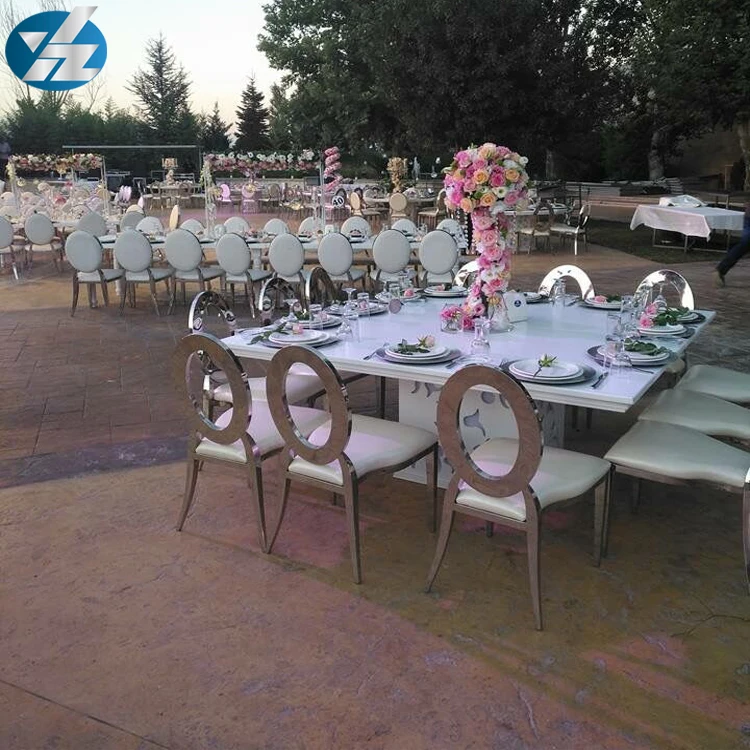 Ring Back Gold Wedding Chairs Banquet Chair - Buy Modern Round Back ...