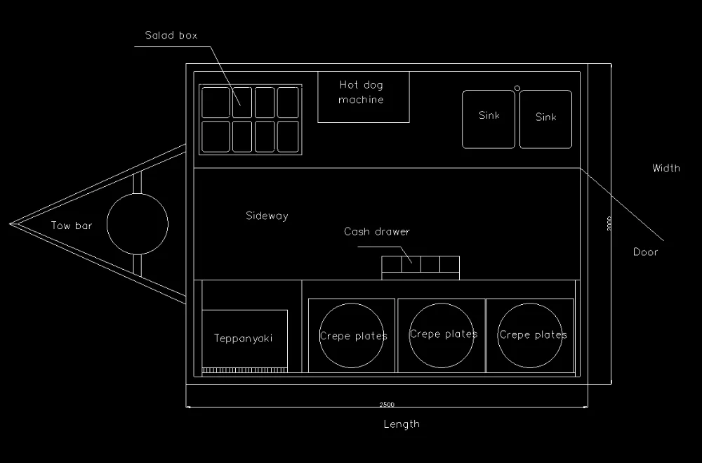 Bakery Mobile Car Wash Pancake French Fry Cart - Buy French Fry Car,Fry ...