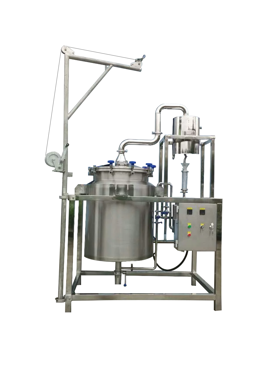 500l Plant/herbal Essential Oil Distiller/ Steam Extraction Machine ...