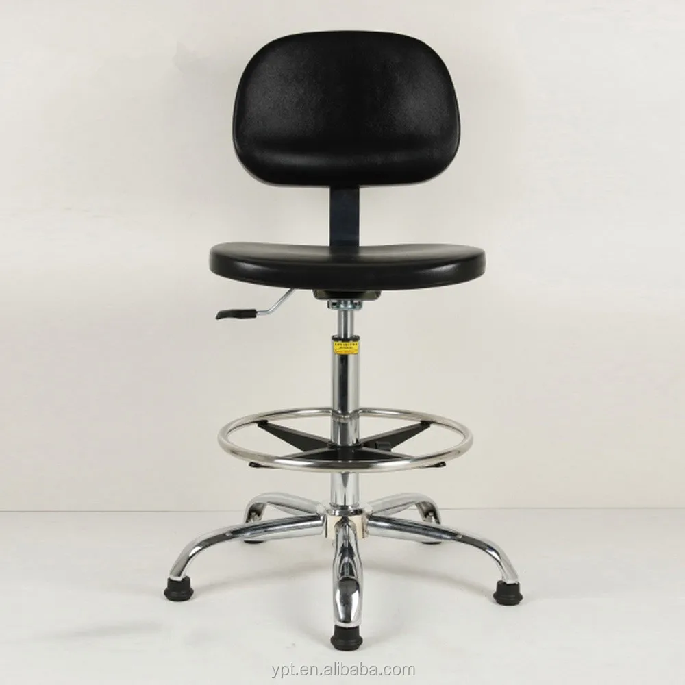 Industrial Esd Conductive Backrest Office Chair/esd Swivel Chair For ...