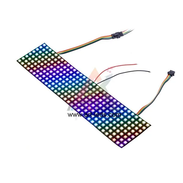 256 Pixels Apa102c Led Matrix 8*32 Display RGB Full Color
