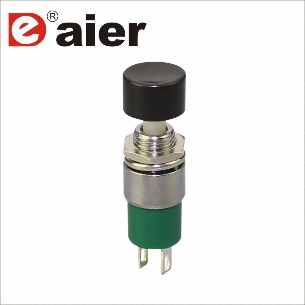 10mm Normally Closed Normally Open Non Lock Push Button Switch - Buy ...