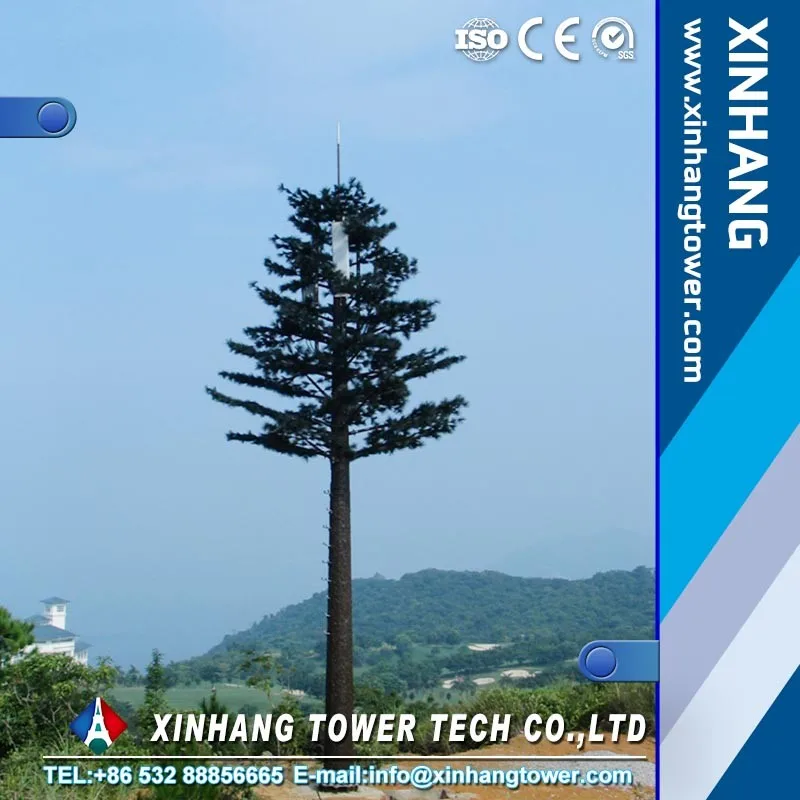Camouflaged Pine Tree Tower for Telecommunication - Xinhang