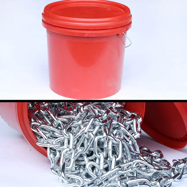 Short Type 4-6mm Small Galvanized Link Chains For Binding - Buy 4-6mm ...
