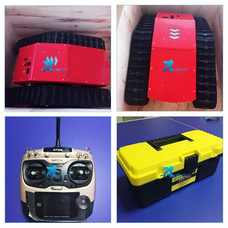 30kg Loading Capacity Line Follower Robot - Industrial Chassis