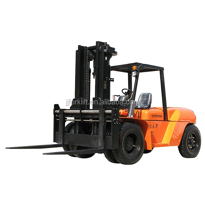 Diesel Forklift Truck Cpcd100 Diesel Forklift 10 Ton - Buy Diesel ...