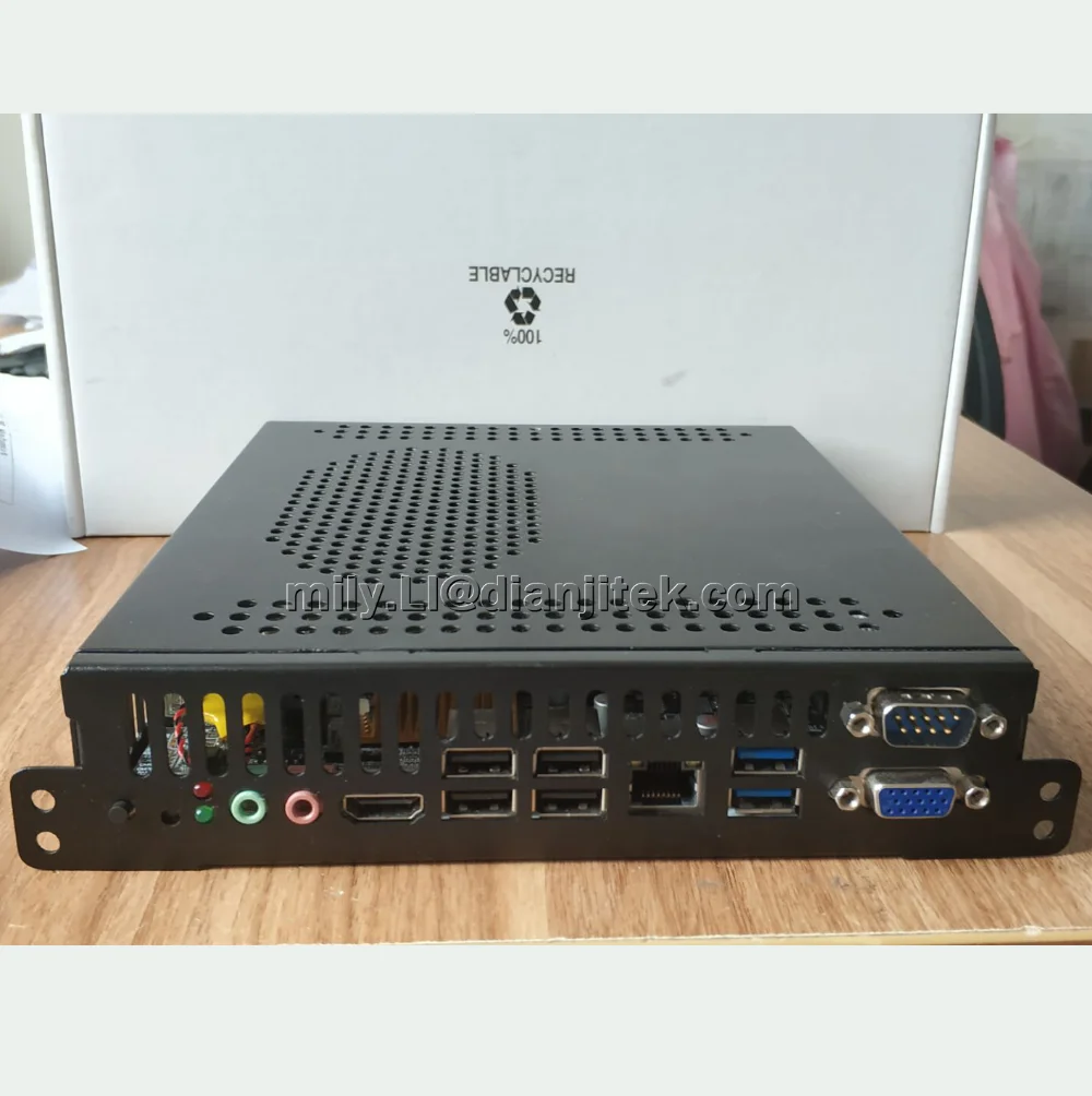 Dc Power Supply J1900/ H81/110 Chipset Ops Mini Pc Supporting Intel 1150/1151 Processor (i3 I5 ...