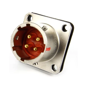 Y50dx-1204zj10 4 Pins Square Electric Amphenol Connectors - Buy ...