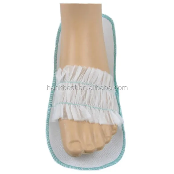 Disposable Non Woven Spa Clean Paper Slippers - Buy Disposable Paper ...