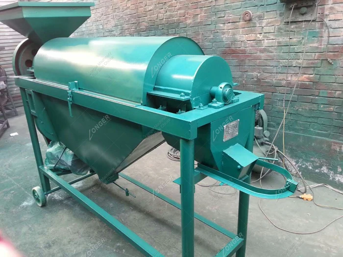 Stainless Steel Automatic Coffee Bean Polisher Maize Seed Polishing ...