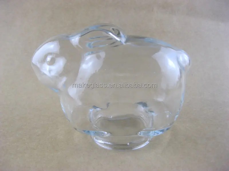 The Rabbit Shaped Glass Bottle,Glass Jars,Glass Lampshade,Glassware ...