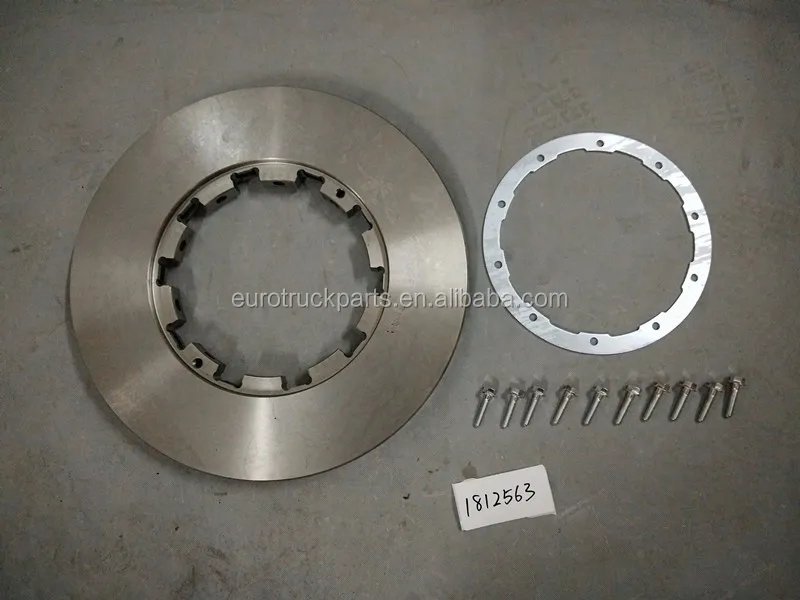 重型欧洲卡车汽车备件原始设备制造商1640561 1812563卡车1387439制动盘 - Buy 制动盘,盘式制动器,卡车刹车盘 ...