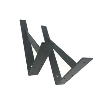 Custom Black Powder Coating Stamped 90 Degree Sheet Metal L Bracket ...