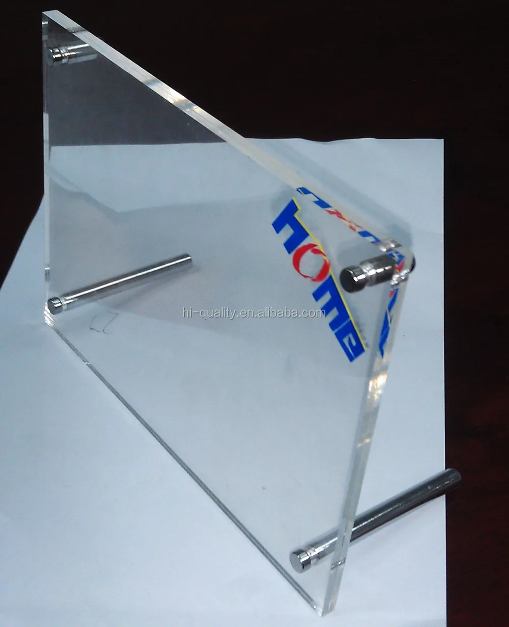 Acrylic Picture Frame With Screws,Wall Mounted Acrylic Photo Frame ...