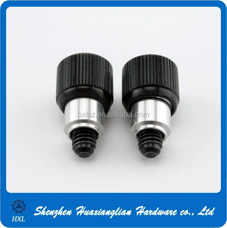 Straight Knurled Knob PF11-M3-0-CN - Captive Screw Fasteners