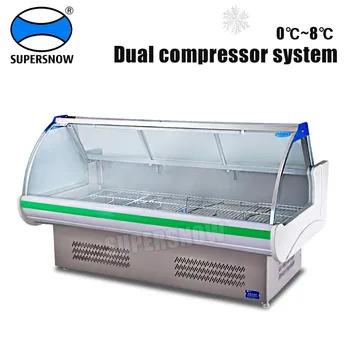 Butcher Meat Shop Refrigeration Equipment Meat Refrigerator - Buy ...