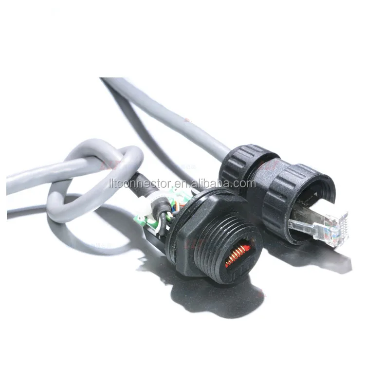 Underwater & Outdoor RJ45 Ethernet Connectors - IP67 Waterproof