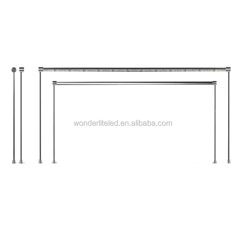 Custom Made Length and Height Showcase Crossbar LED Light