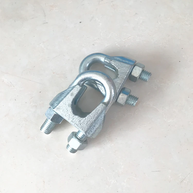 US Type Malleable Wire Rope Clips - Galvanized & Durable