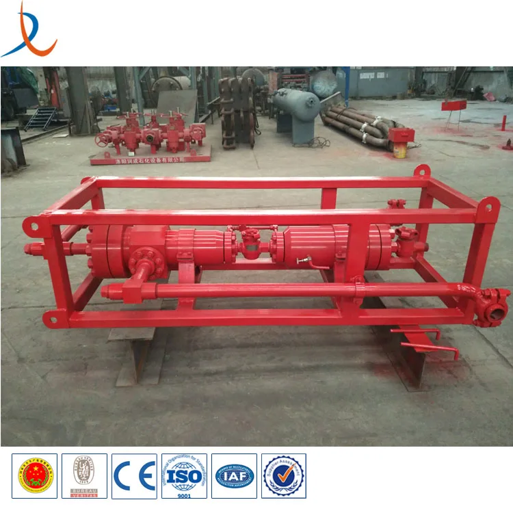 Wellhead Oilfield Cyclone Desander / Hydrocyclone Desander / Desander ...