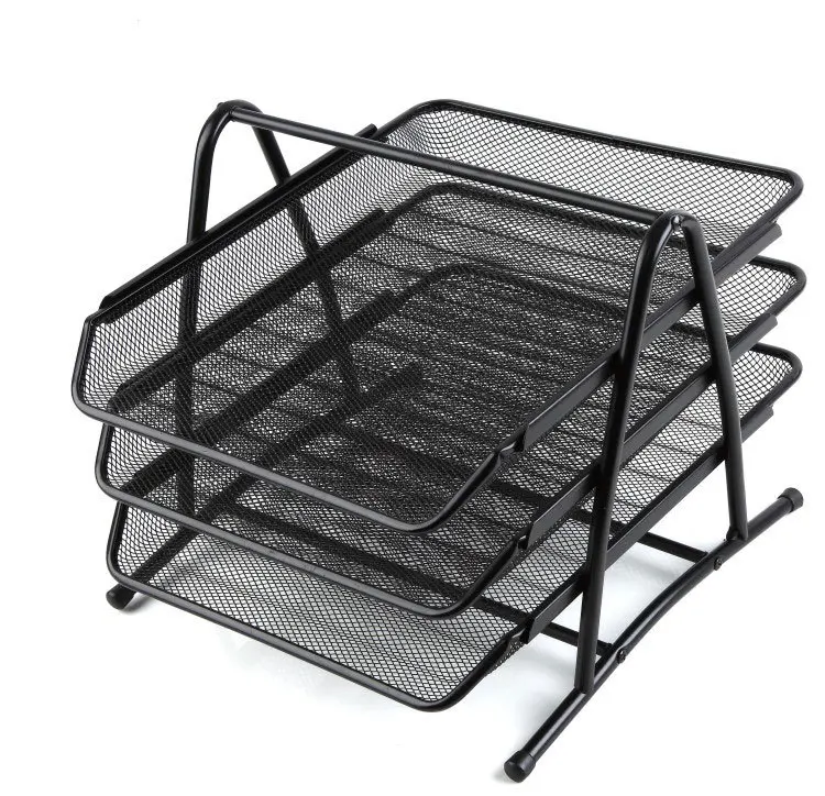 3 Tiers Office File Desktop Metal File Tray - Comix B2163