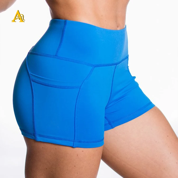 2019 High Quality Custom Women Tight Shorts Fitness Gym Yoga Shorts ...