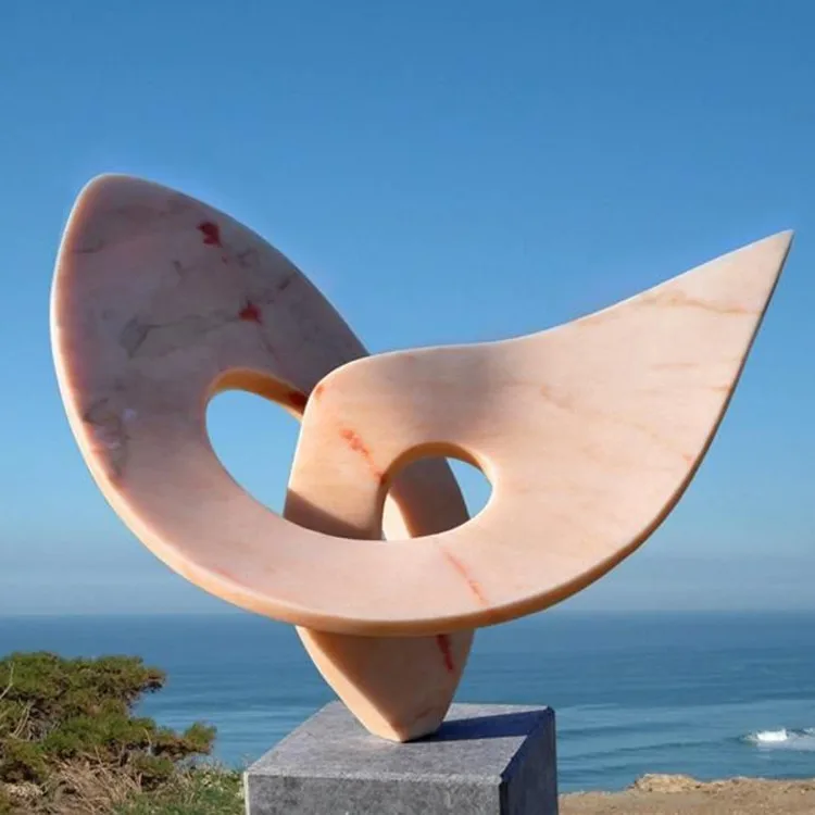 Classic Life Size Modern Marble Statue - Abstract Sculpture