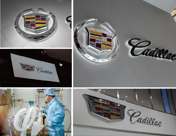 Customized Led Backlit Car Sign For Auto Mobile Dealership - Buy Led ...