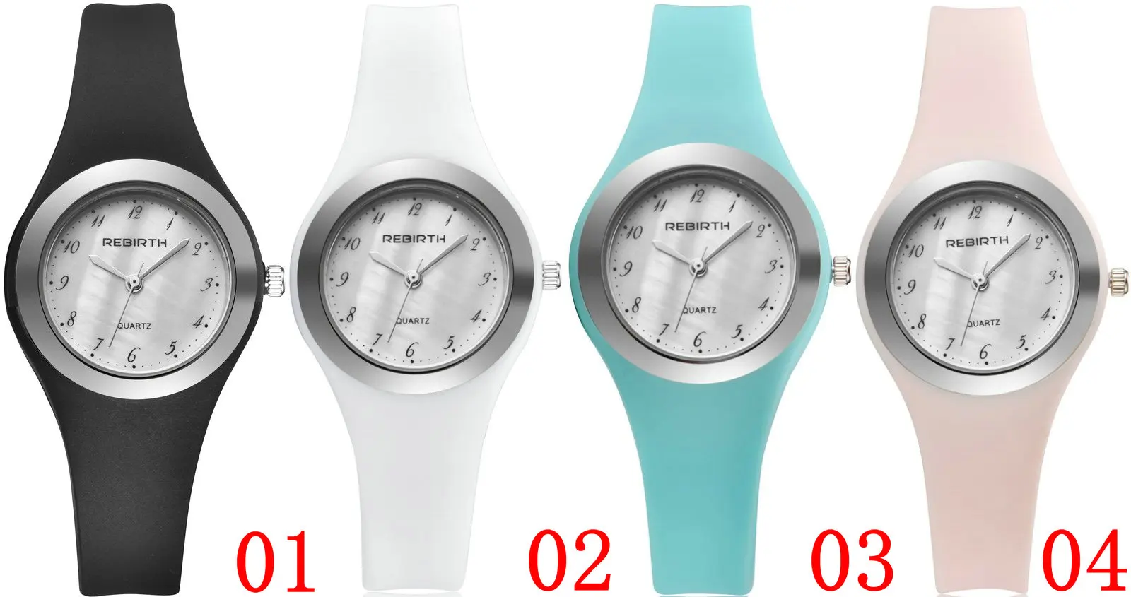 Rebirth Re091 Women's Fashion&casual Watches Quartz Movement Simple ...